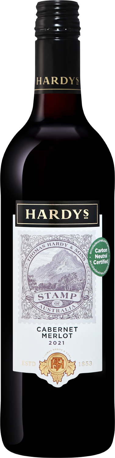 Вино красное полусухое Stamp Cabernet Merlot South Eastern Australia GI ...