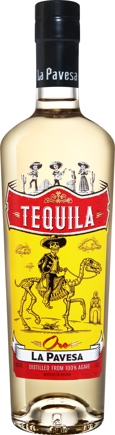 Текила La Pavesa Oro 0.5 л (Ла Павеса Оро), купить в магазине в Москве ...