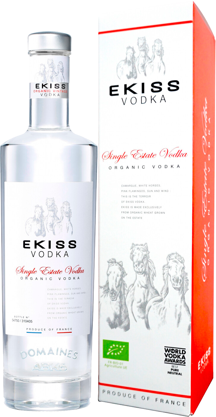 Водка Ekiss Single Estate (gift box) 0.7 л (Экисс Сингл Эстейт в подарочной упаковке), купить в ...