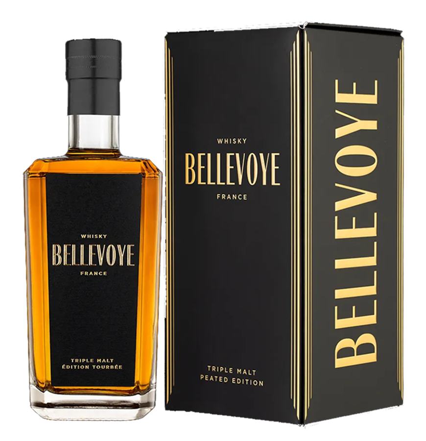 Виски Bellevoye Edition Tourbee Blended French Whisky (gift box) 0.7 л (Бельвуа Эдисьон Турбэ ...