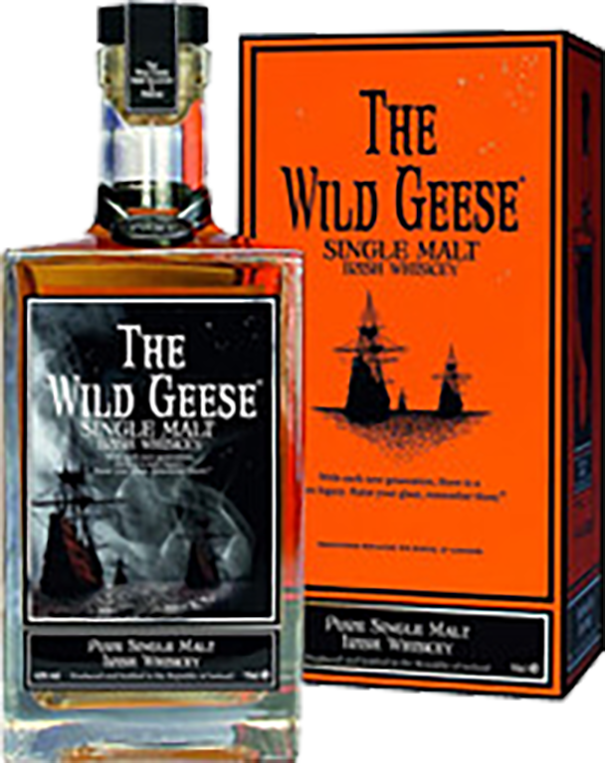 Виски The Wild Geese Single Malt Irish Whiskey (gift box) 0.7 л (Вайлд ...