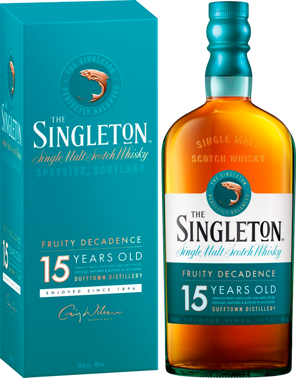 Виски The Singleton 15 y.o. Single Malt Scotch Whisky (gift box) 0.7 л ...