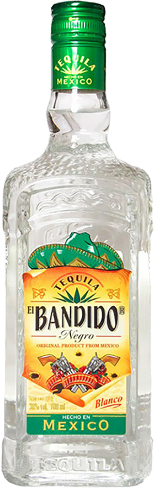 Текила El Bandido Negro Blanco 0.7 л (Эль Бандидо Негро Бланко), купить ...