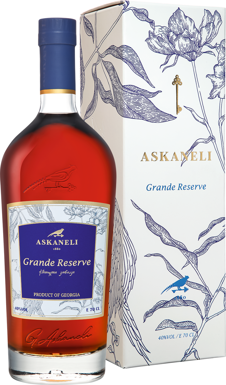 Коньяк Askaneli Grande Reserve 0.7 л (Асканели Гранд Резерв), купить в ...