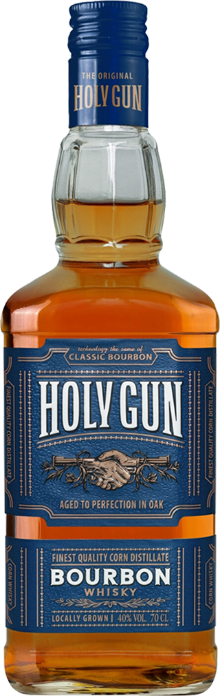 Виски Holy Gun Bourbon Whisky 0.7 л (Холи Ган Бурбон Виски), купить в ...