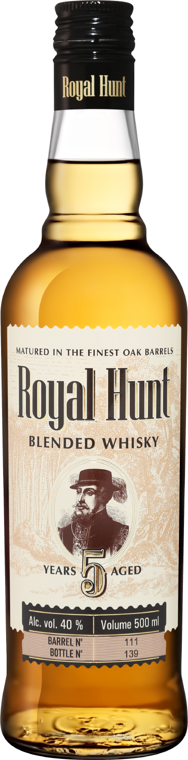 Виски Royal Hunt Blended Whisky 5 y.o. 0.5 л (Роял Хант Блендед 5 лет ...
